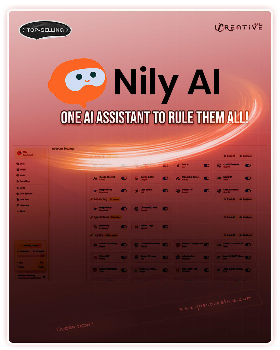 Nily AI – All in One AI Assistant Platform